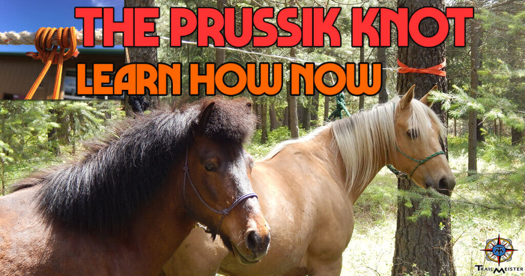 How to Tie a Prusik Knot - Oregon Horse Council